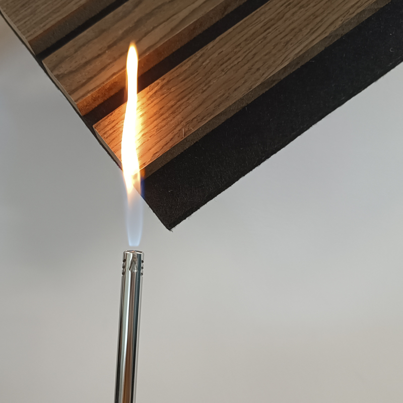Custom Eco-Friendly Wood Look Slat Wall Panel - LEEDINGS Polyester Panel