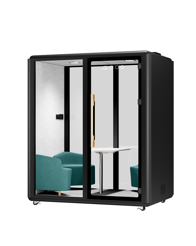 Custom Eco-Friendly 3-Person Meeting Pod – Acoustic Office Space ...