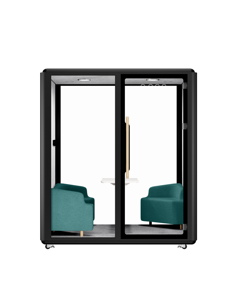 Custom Eco-Friendly Acoustic Work Pod Meeting Pod for Three - LEEDINGS ...
